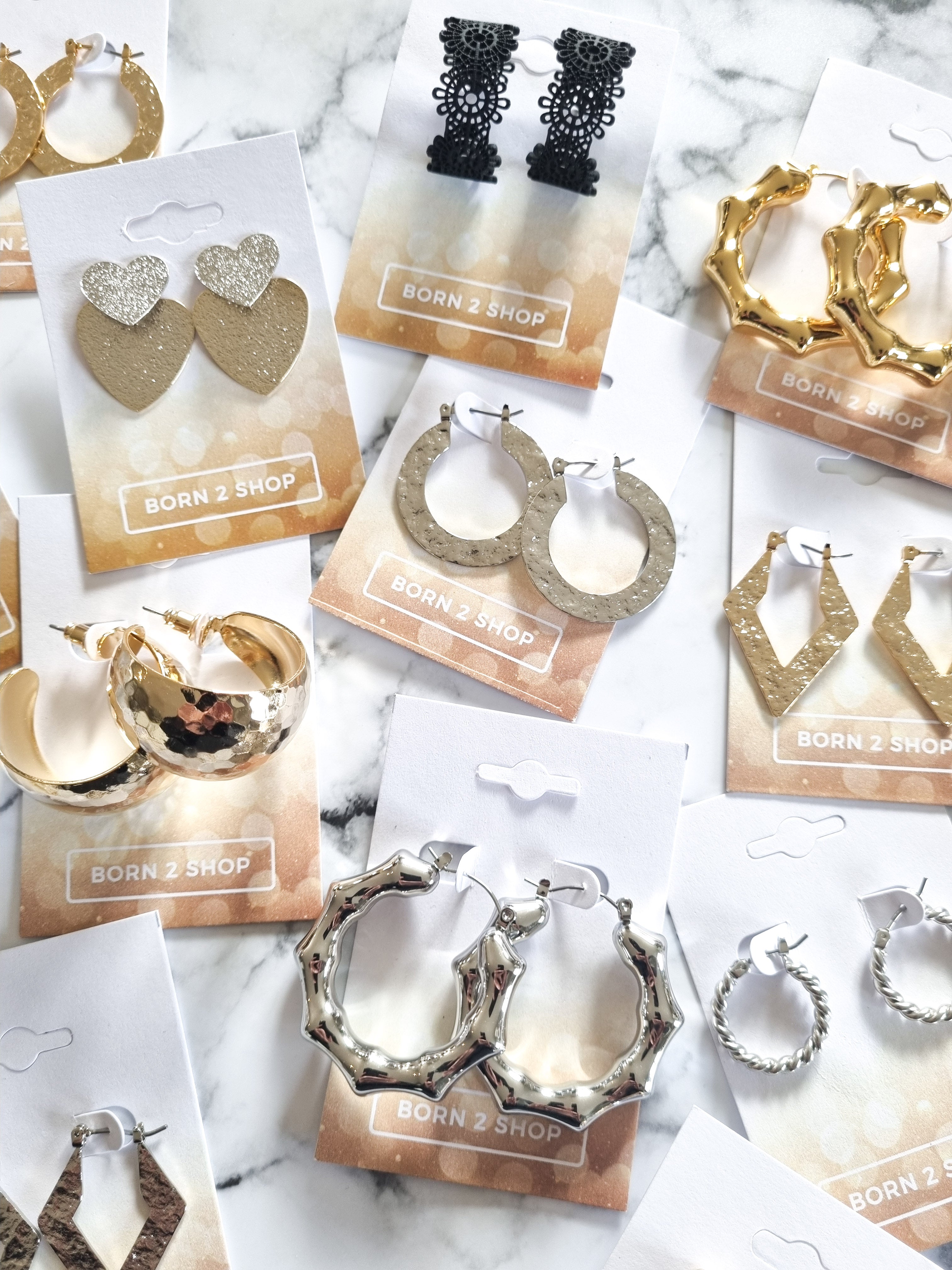 Paris Contemporary Chic Collection Earrings – Born 2 Shop NZ